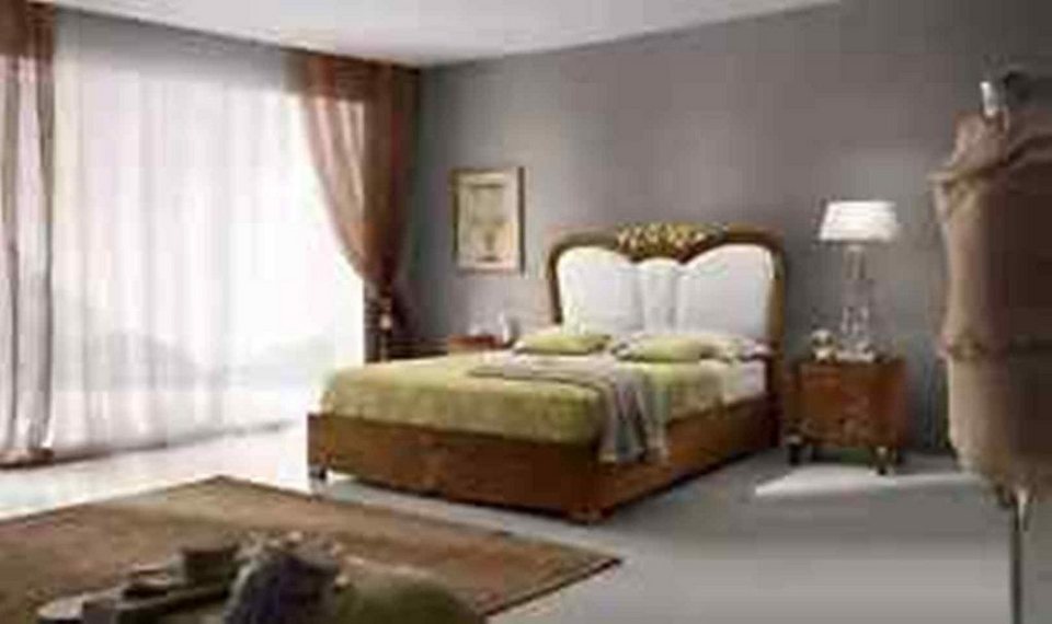 Jvmoebel Schlafzimmer Set Luxus Schlafzimmer Set Bett 2x Nachttische