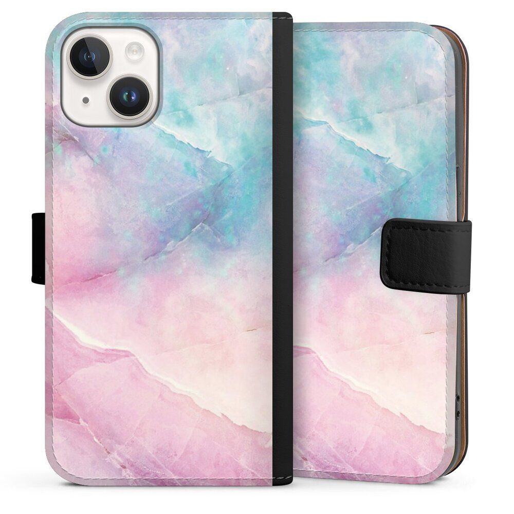 Deindesign Handyhülle Marmor Abdruck Pastell Iridescent Marble Apple