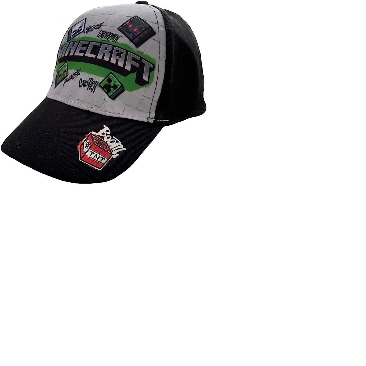 Minecraft Baseball Cap Minecraft - Little Creeper Cap Schwarz Neu