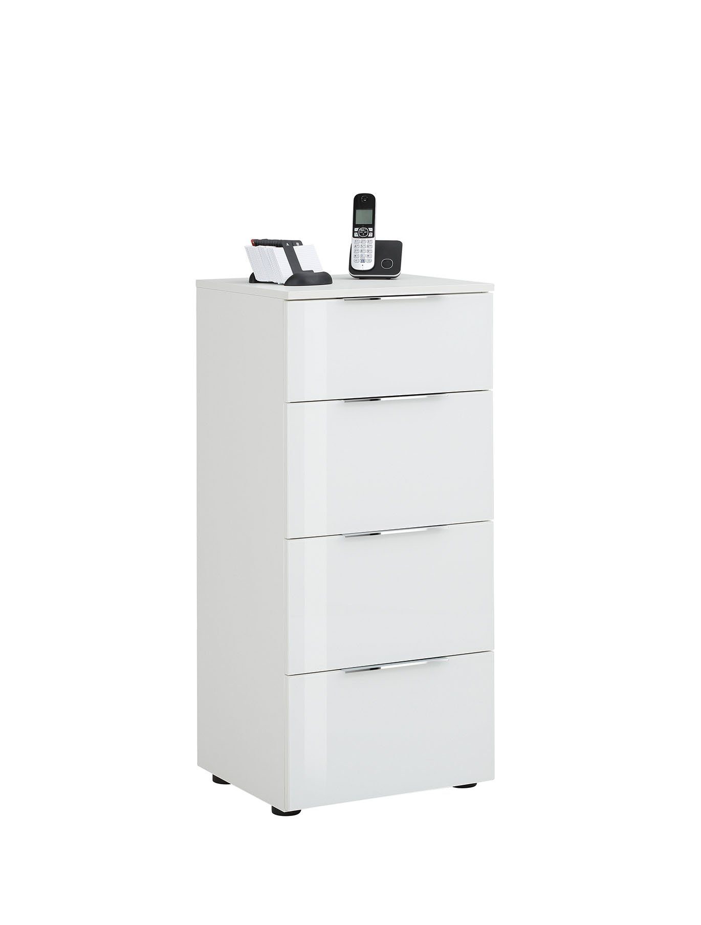 Möbelando Kommode 78043468 Bxhxt 45x100x40 Cm In Weiß Matt