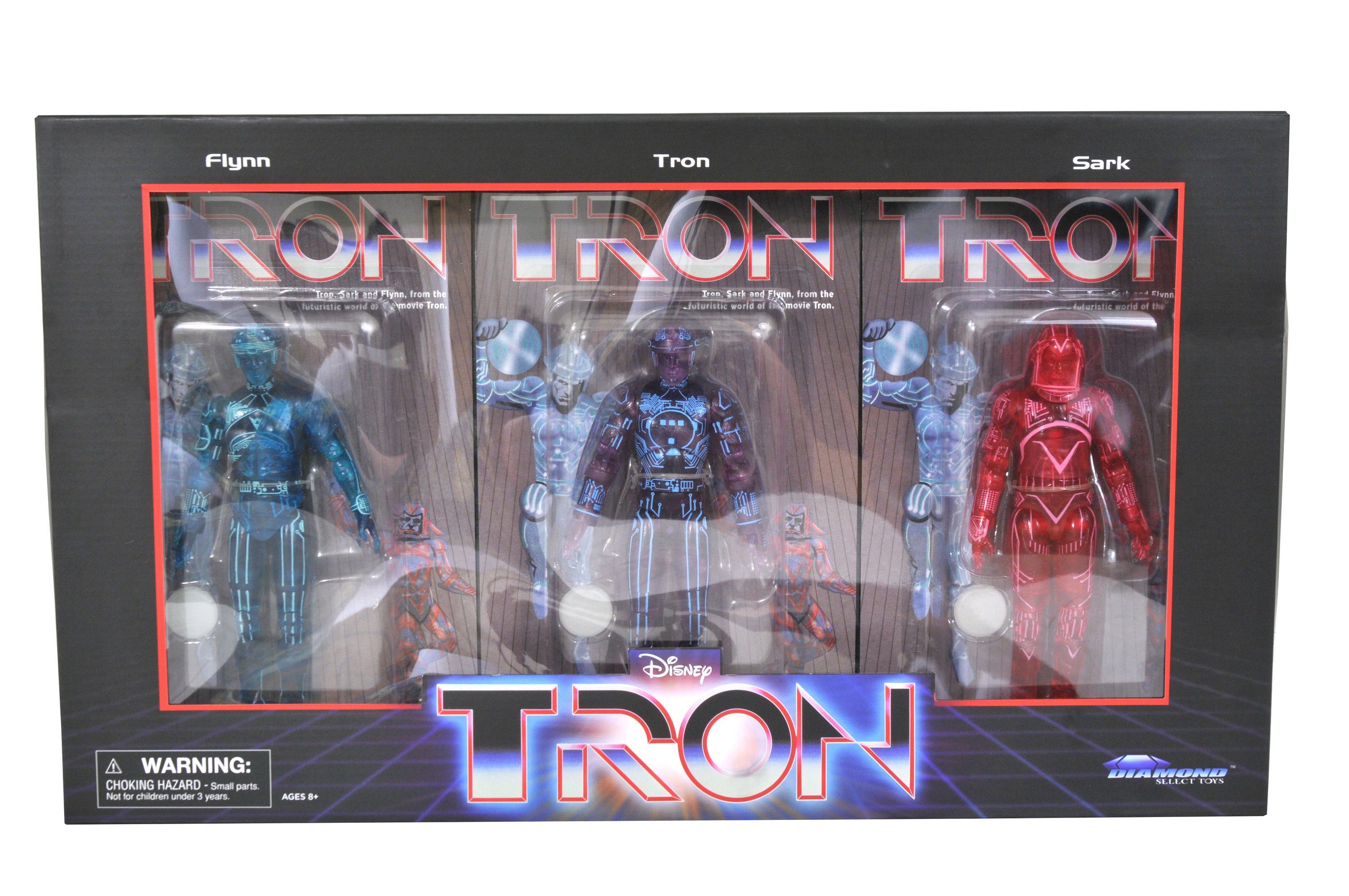 Diamond Select Toys Actionfigur SDCC 2021 TRON DELUXE ACTIONFIGUREN BOX ...