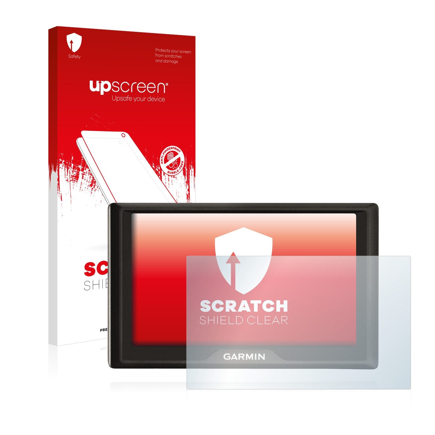 Upscreen Schutzfolie Für Garmin Drive 60 Lmt Displayschutzfolie Folie