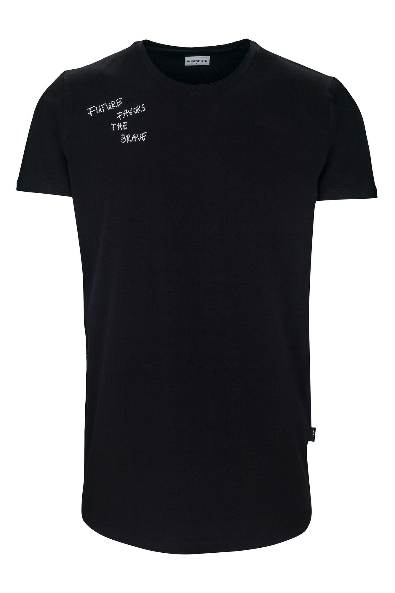 Pure White T-Shirt Fear No Future