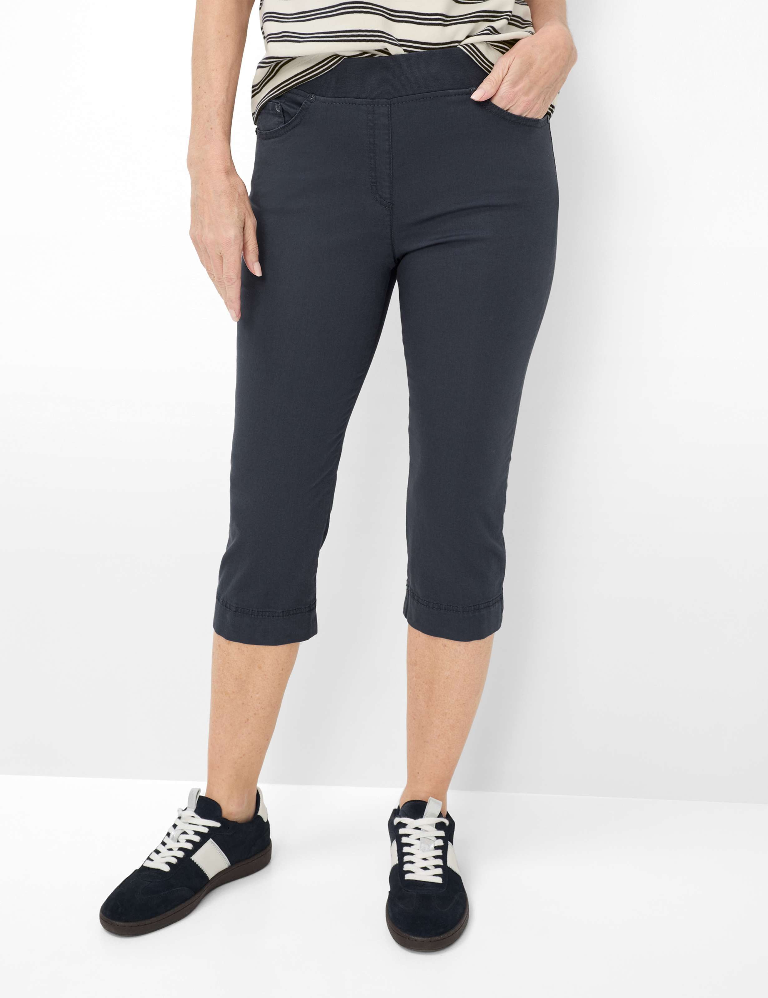 RAPHAELA by BRAX 3/4-Hose Style PAMINA CAPRI, Aufgesetzte Gesäßtaschen