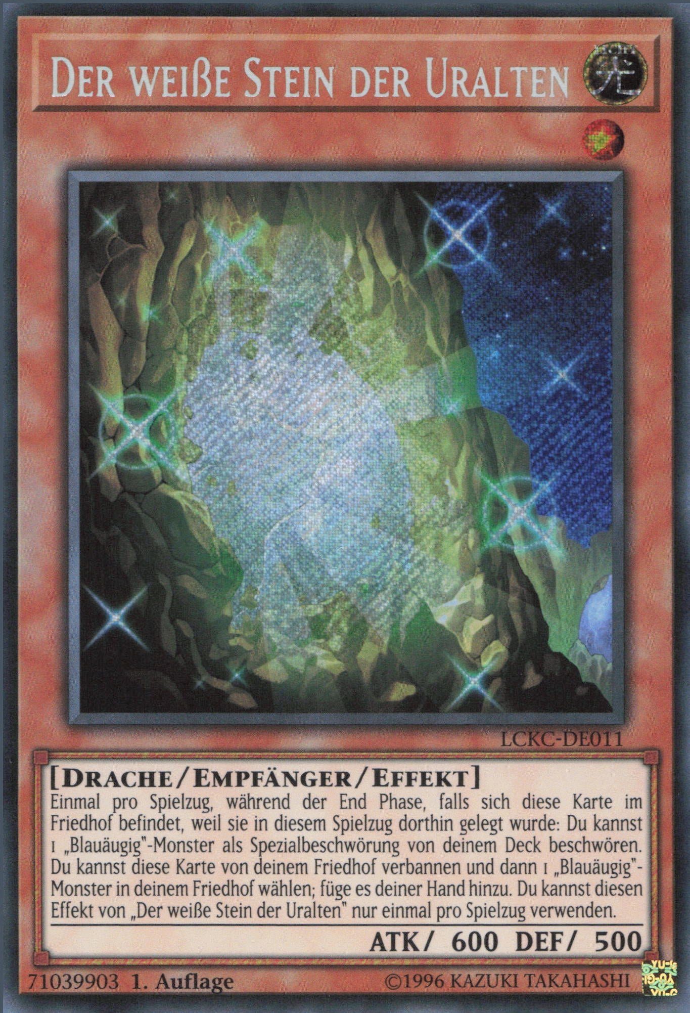 Recollectibles Sammelkarte Yugioh Karte Der Weiße Stein Der Uralten