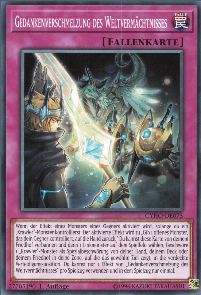Recollectibles Sammelkarte Yugioh Karte Gedankenverschmelzung Des