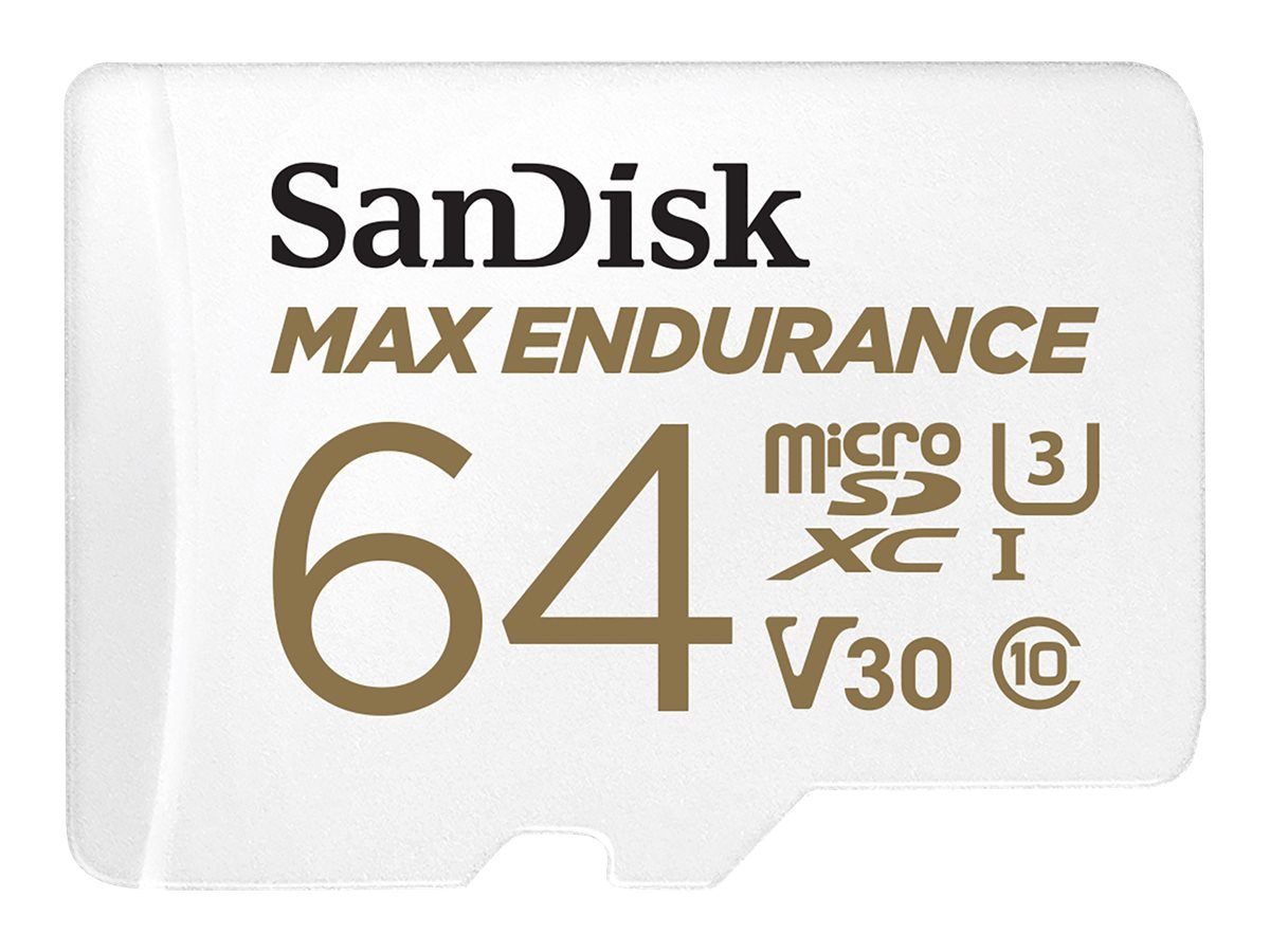 Sandisk SANDISK Max Endurance 64GB Micro SD-Karte, Formfaktor ...