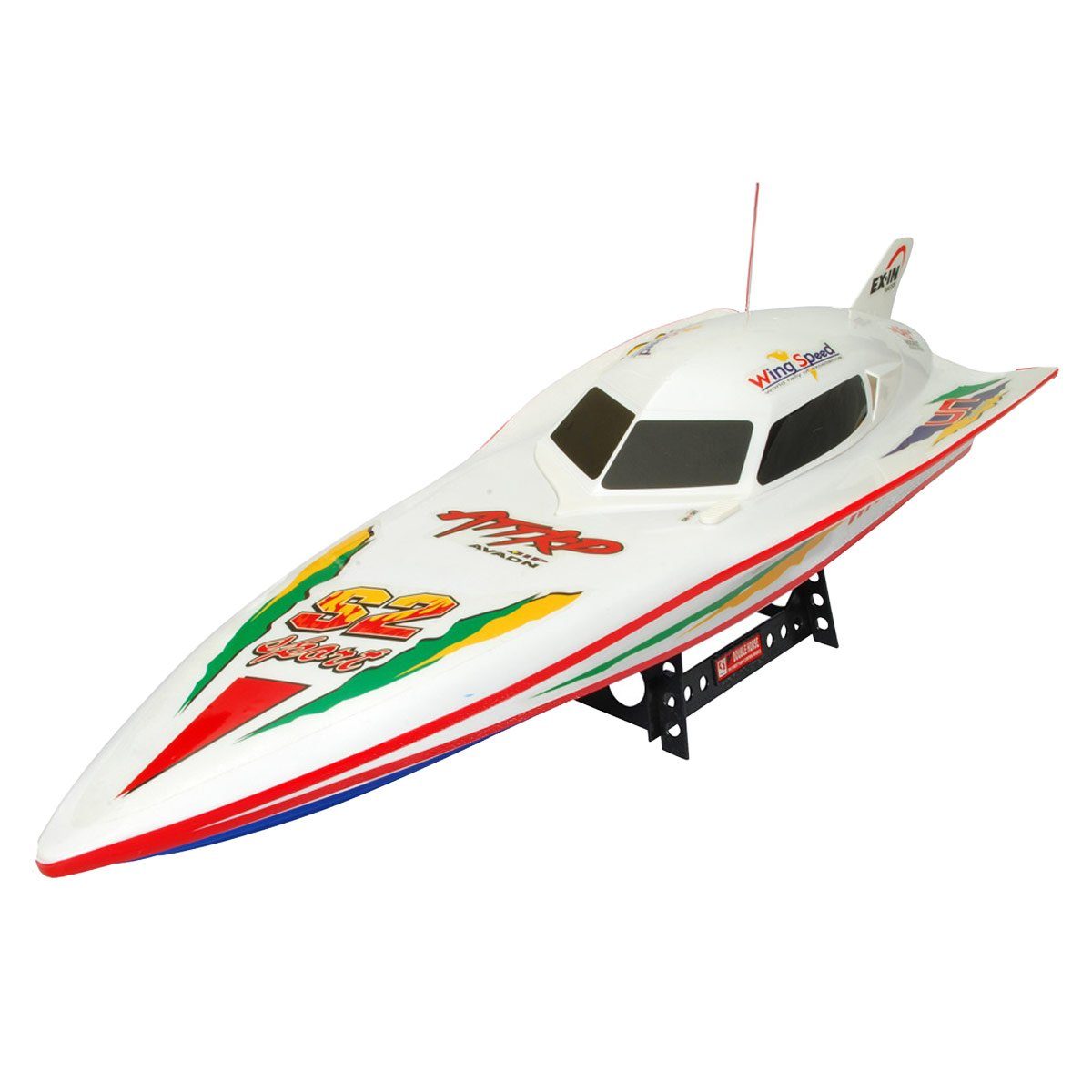 Goods+Gadgets RC-Boot »Rennboot« (ferngesteuertes Schnellboot ...