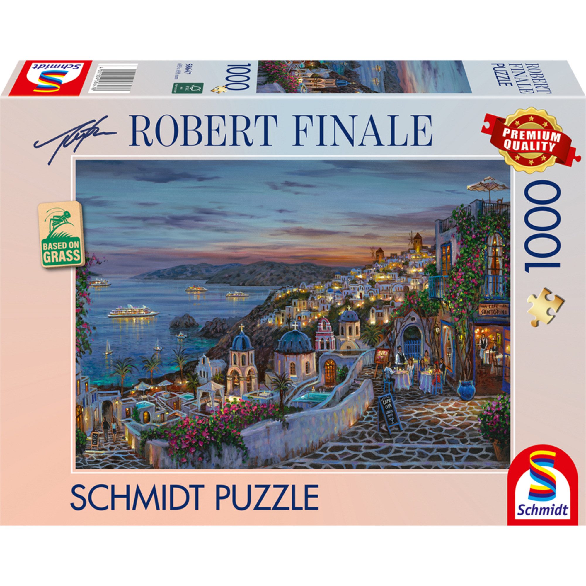 Schmidt Spiele Puzzle Schmidt Spiele Robert Finale: Santorini, 1000 ...