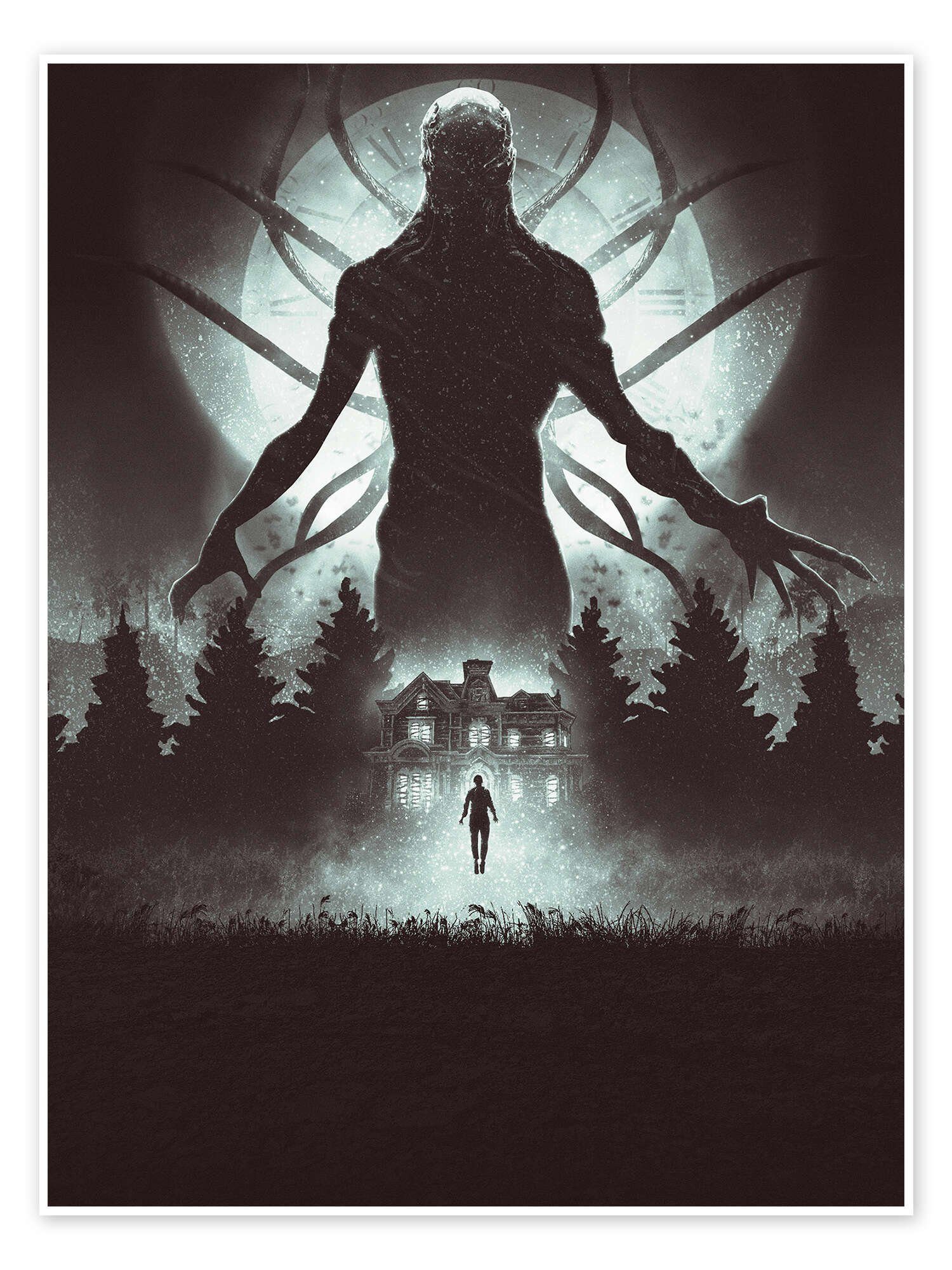 Posterlounge Poster The Usher designs, Stranger Things - Possession ...