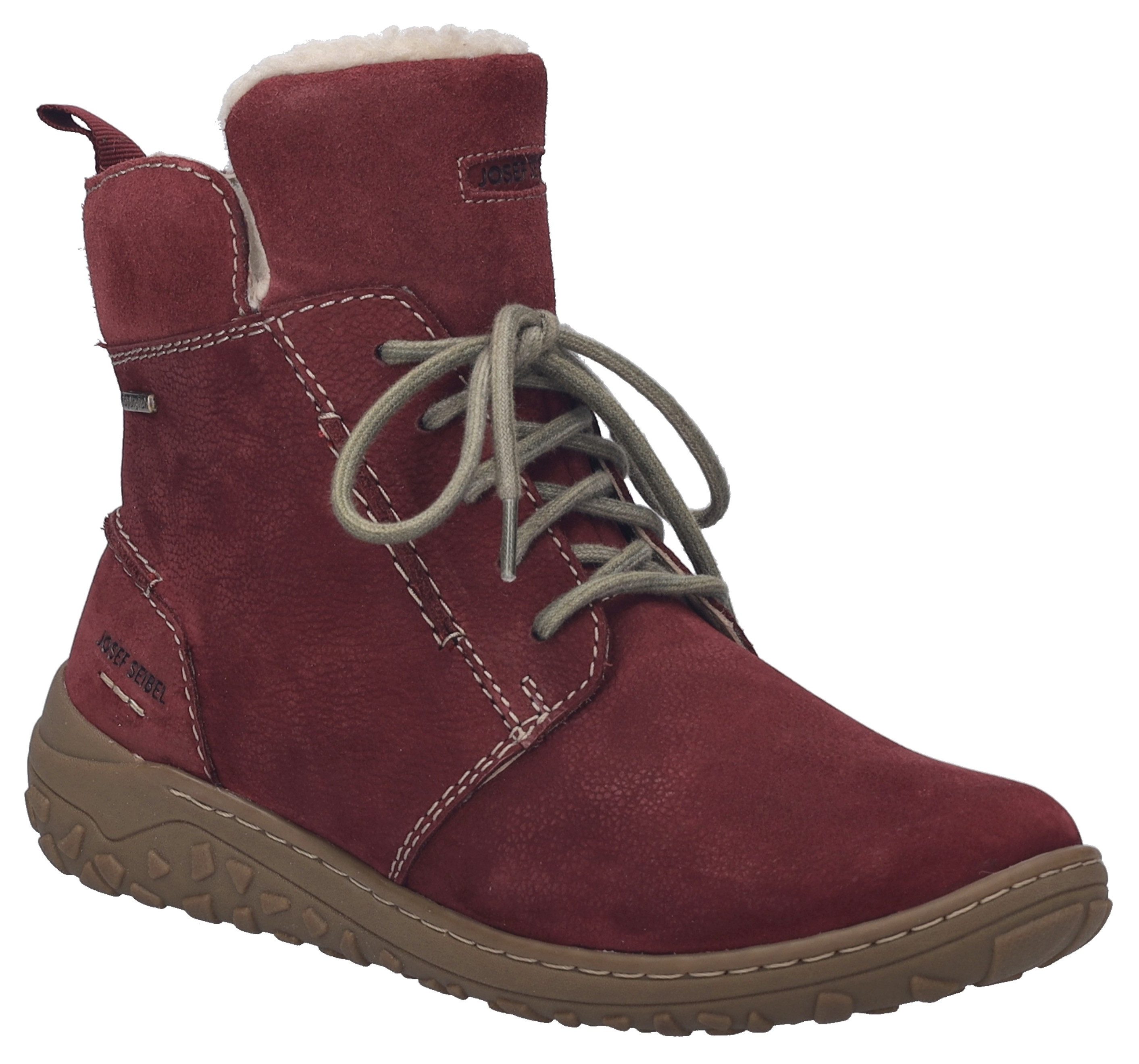Josef Seibel Ruby 53 Winterboots TEX-Stiefel, Schnürboots mit wärmendem ...