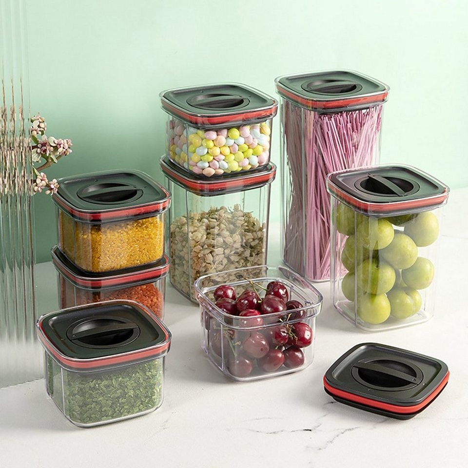 Mulisoft Vorratsdose 8 Teiliges Vorratsdosen Set Bpa Freie