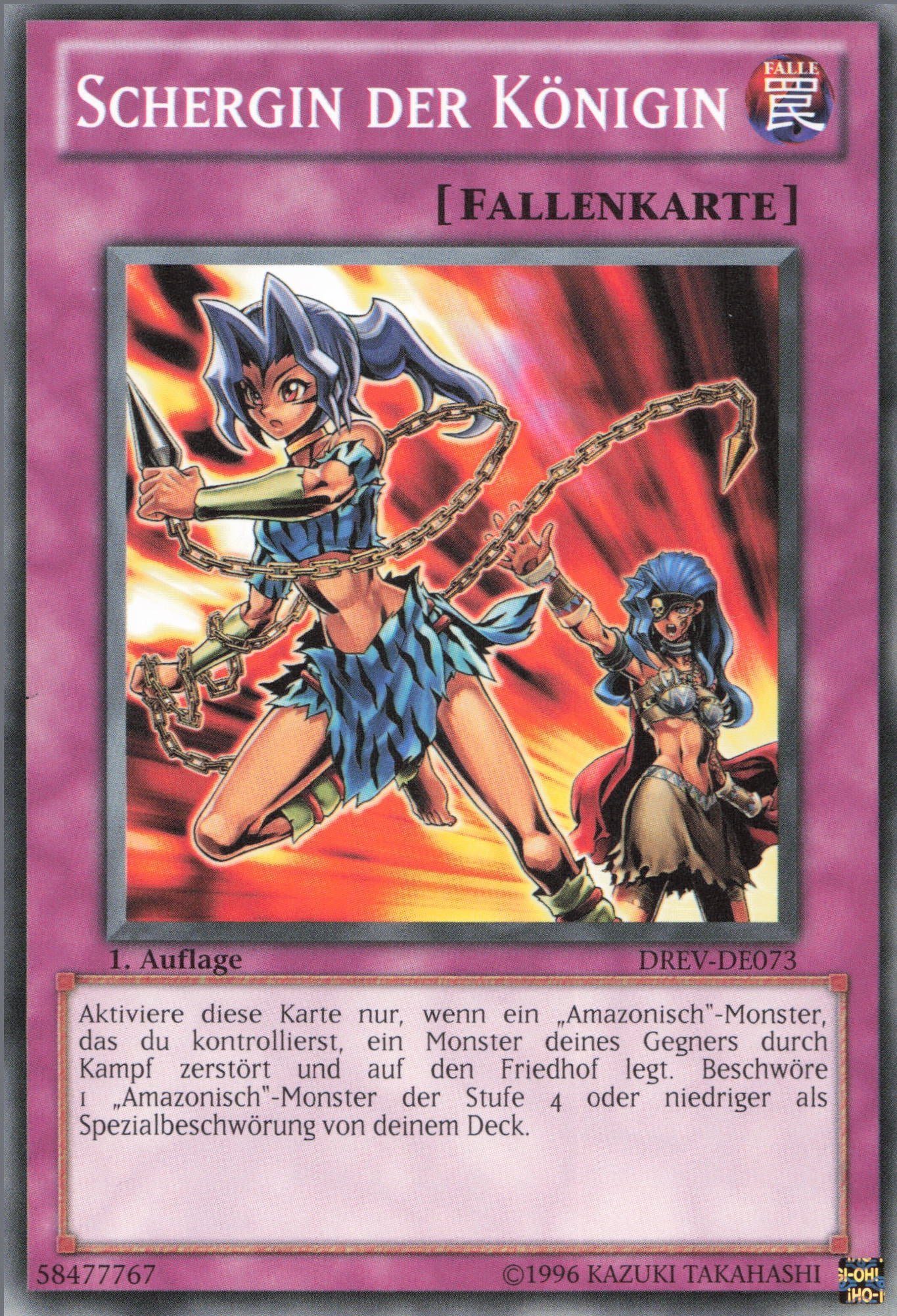 Recollectibles Sammelkarte Yugioh Karte Schergin Der Königin Deutsch