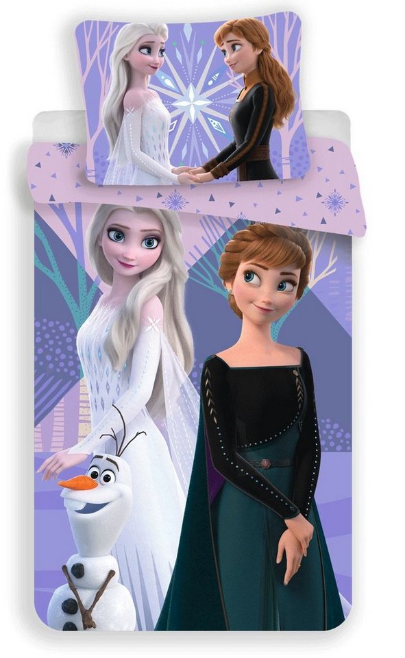 Kinderbettwäsche Die Eiskönigin Bettwäsche« Disney Frozen 135