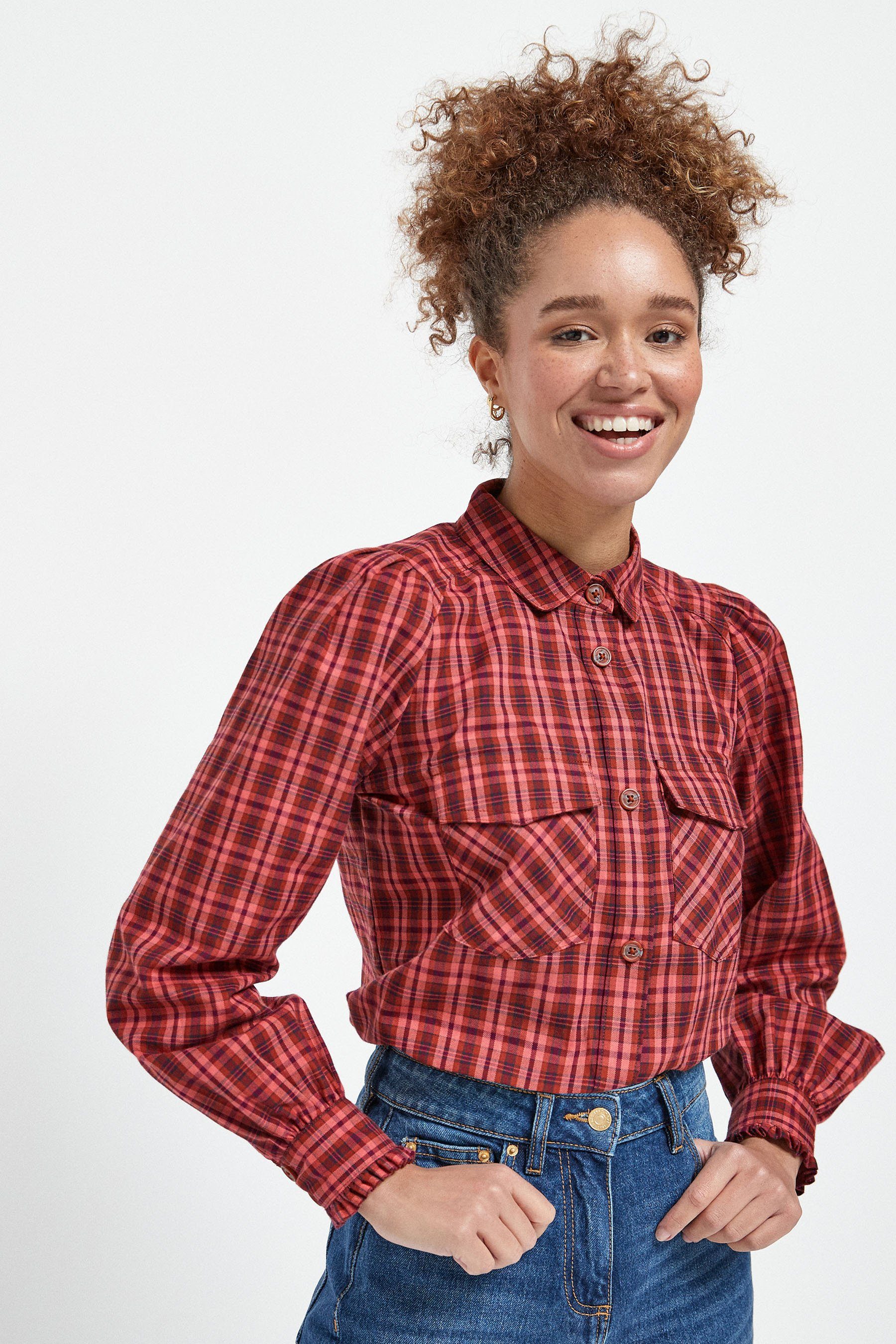 Next Langarmbluse Bluse Mit Puffärmeln Online Kaufen Otto