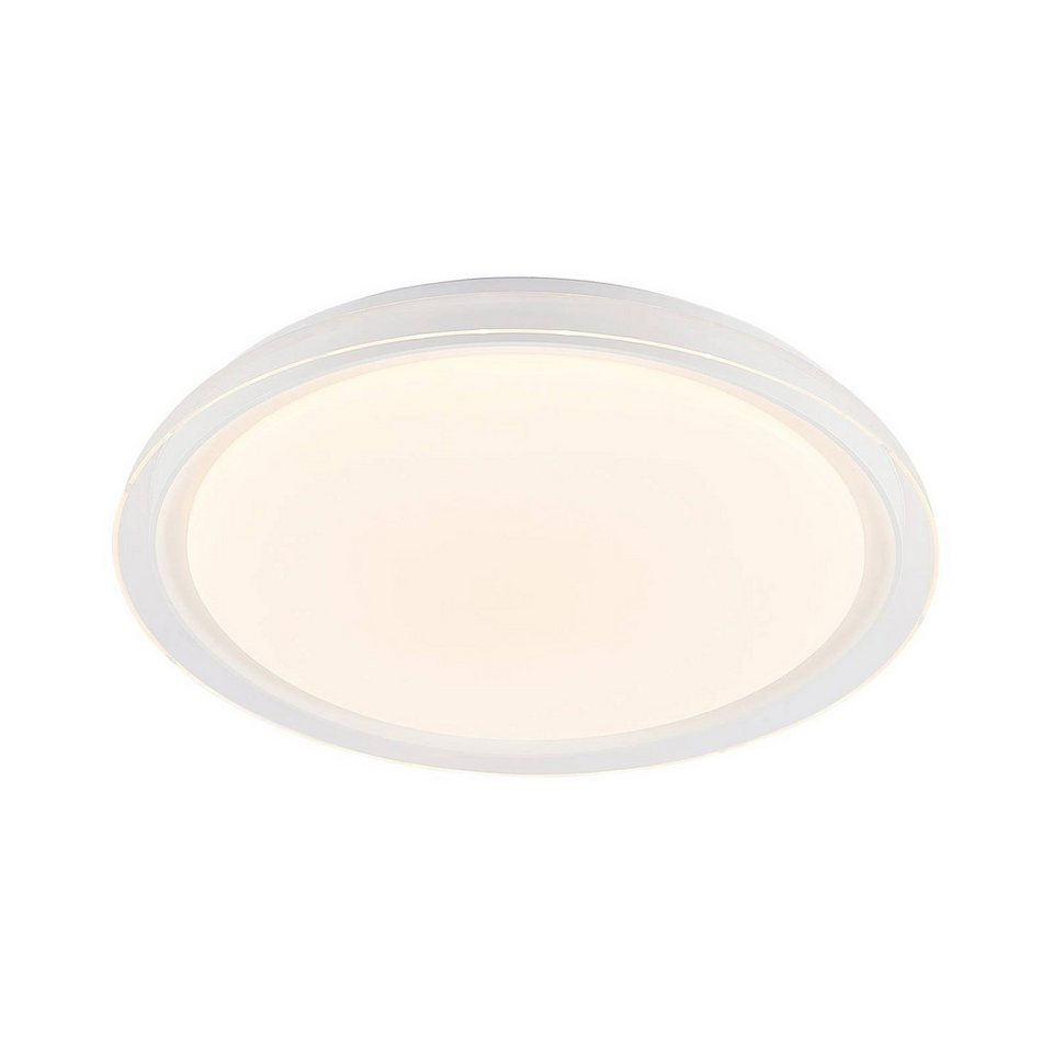 Lindby Led Deckenleuchte Sleya Dimmbar Led Leuchtmittel Fest Verbaut