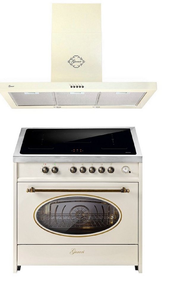 Gurari Induktions Standherd E 913 Ru Crgch 461 Bg 9 Retro Range