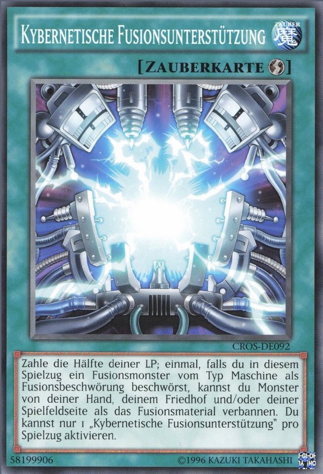 Recollectibles Sammelkarte Yugioh Karte Kybernetische