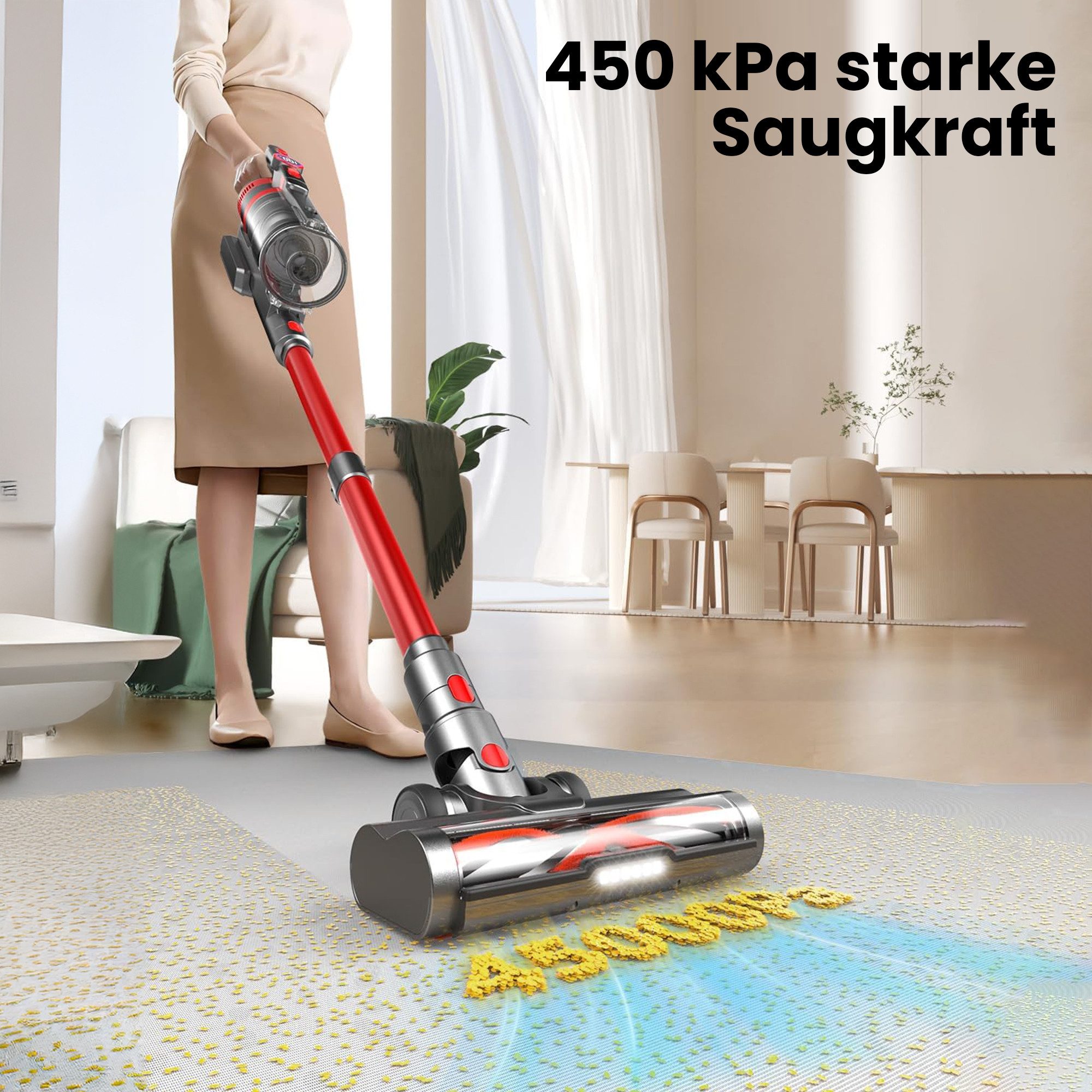 Azmsary Akku-Hand-und Stielstaubsauger Akku-Hand-und Stielstaubsauger ...