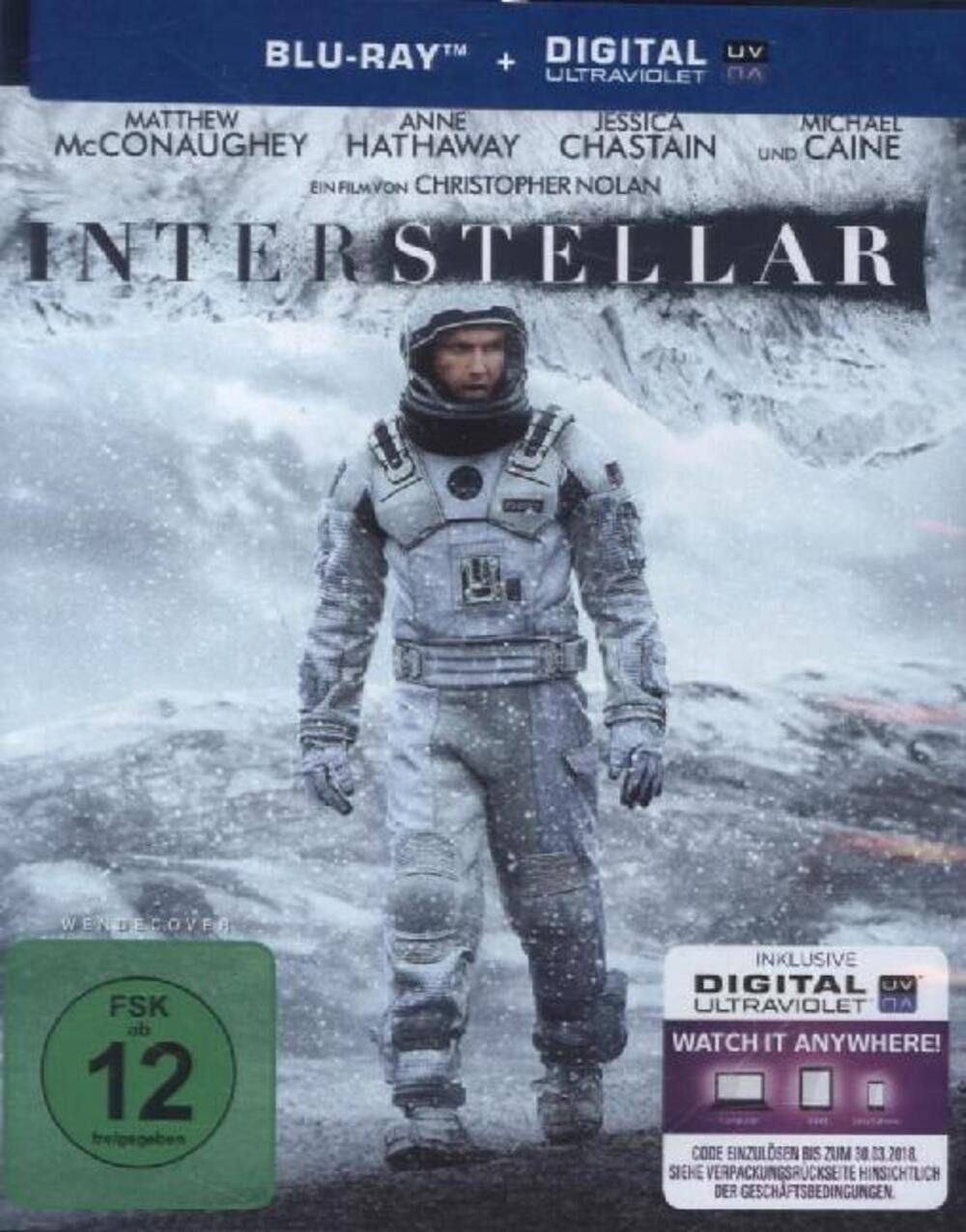 Universal Pictures Blu-ray Interstellar, 1 Blu-ray