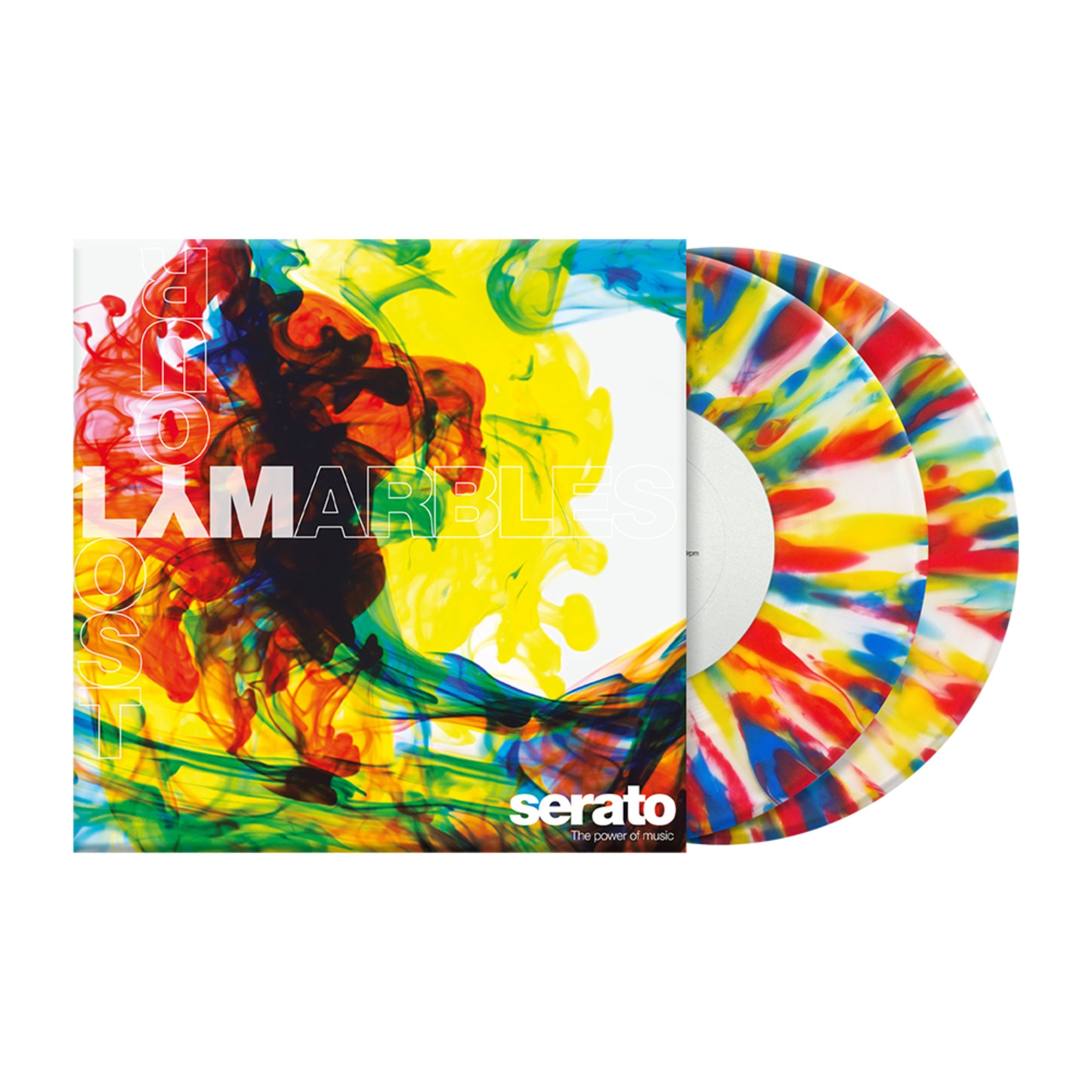 Serato DJ Controller, 2x7" Control Vinyl LYM-Clear - DJ Control