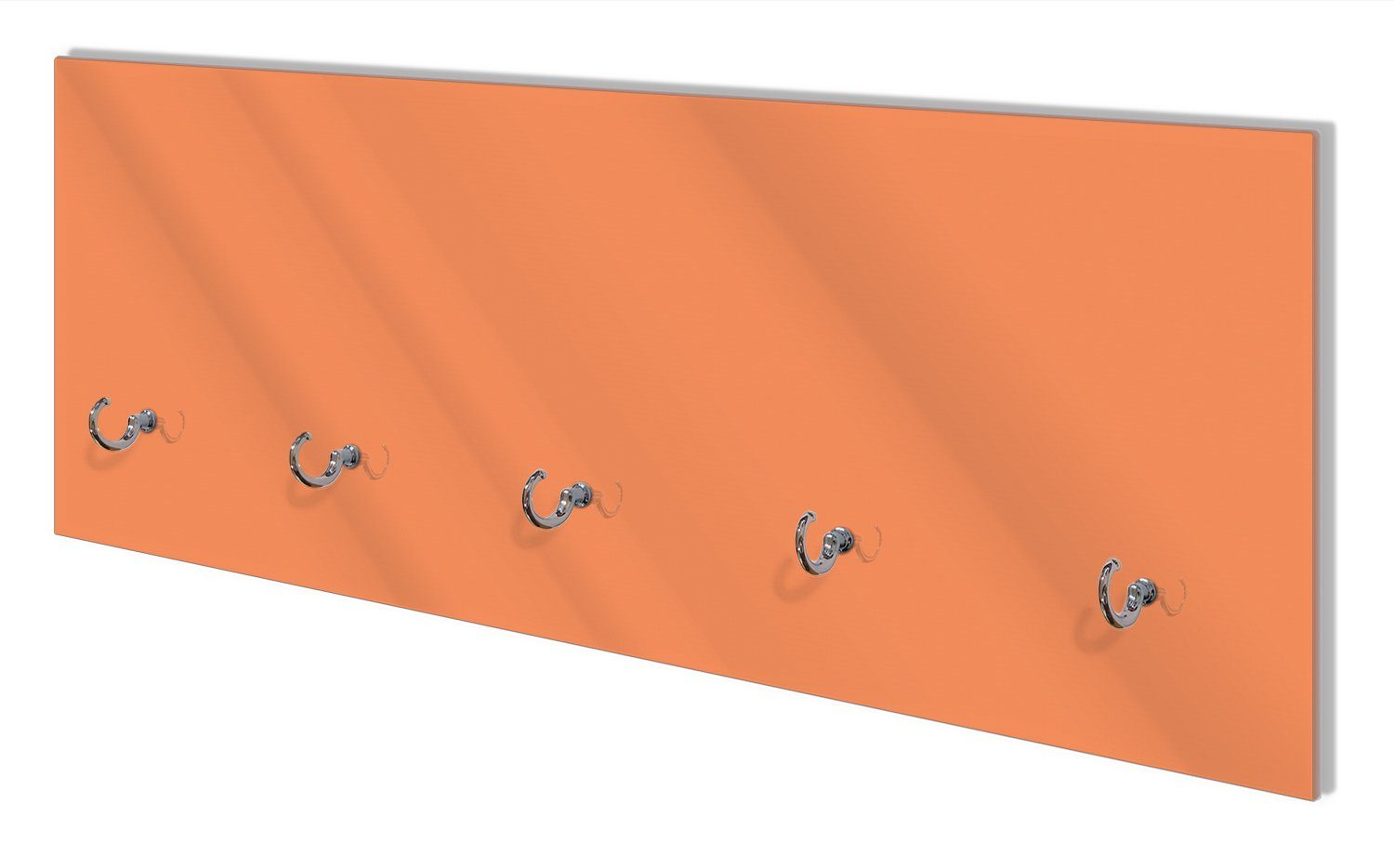 Wallario Wandgarderobe Pastellorange 1 Teilig Inkl Haken Und