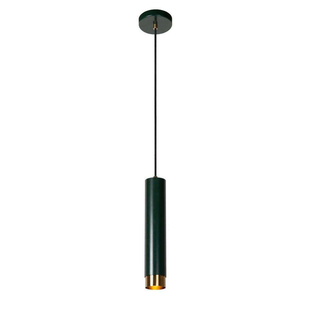 Click Licht Hängeleuchte Pendelleuchte Floris In Grün Und Gold Matt