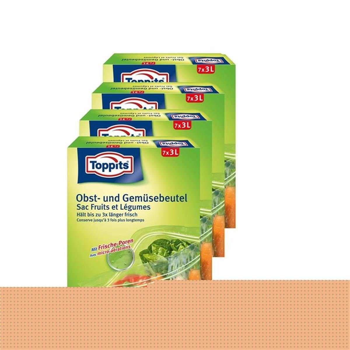 Toppits Küchenorganizer Set Toppits Obst Und Gemüse Beutel 7x3liter