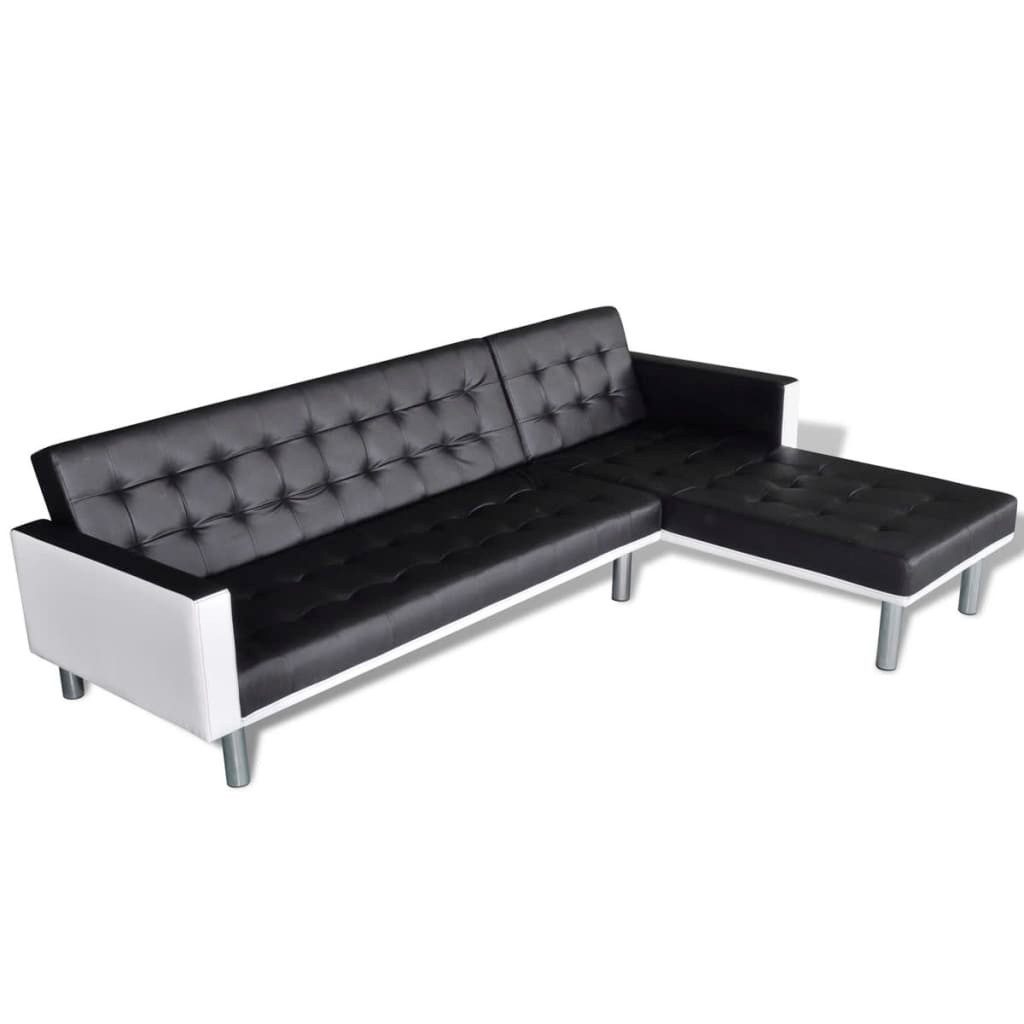 Kunstleder Couch Mit Schlaffunktion
