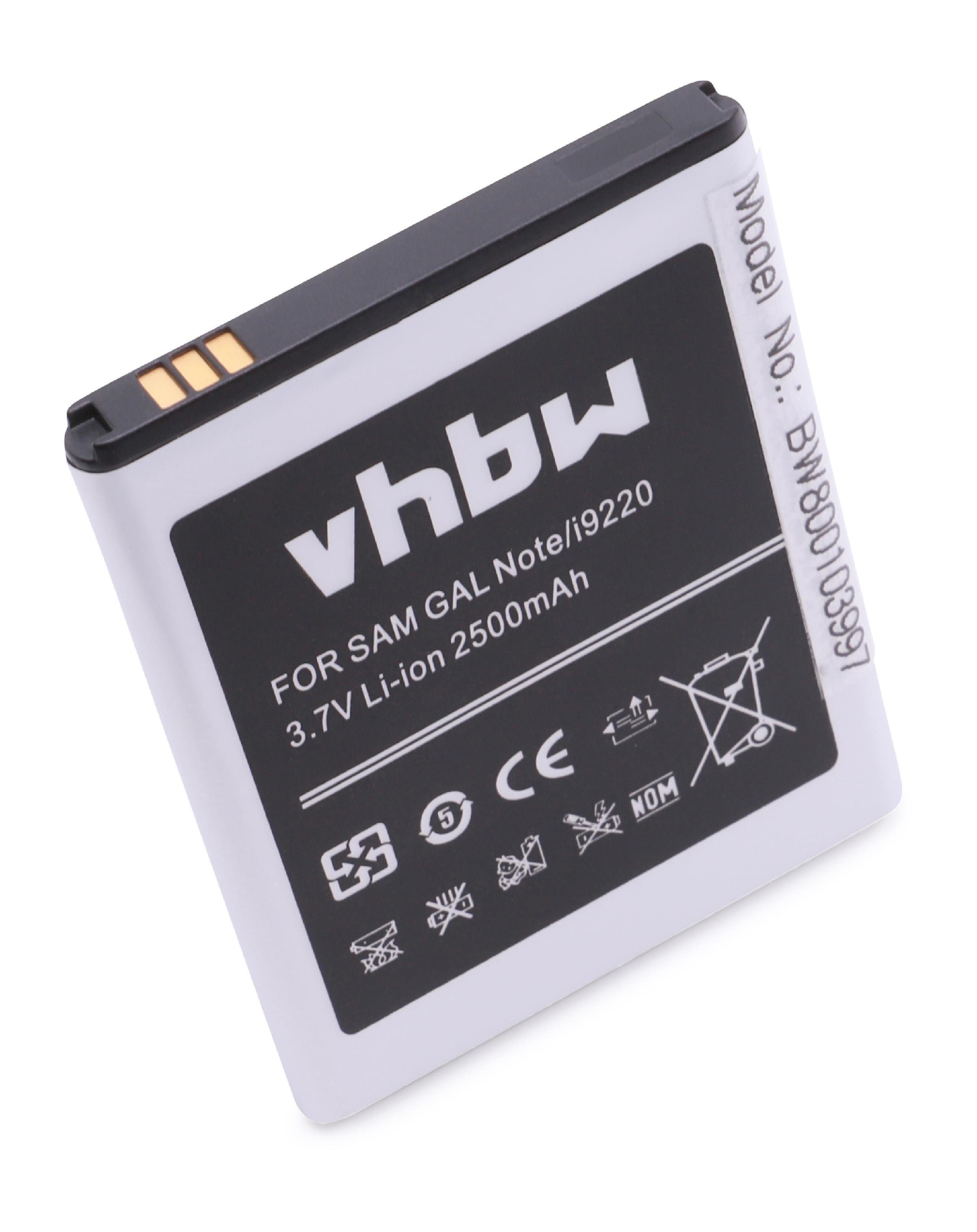 vhbw Handy-Akku Ersatz für Baugleiche Originalteilebezeichnung Samsung EB615268VK, EB615268VU ...