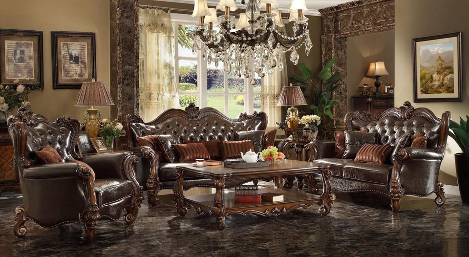 Jvmoebel Wohnzimmer Set Klassische Garnitur 321 Sofagarnitur Couch