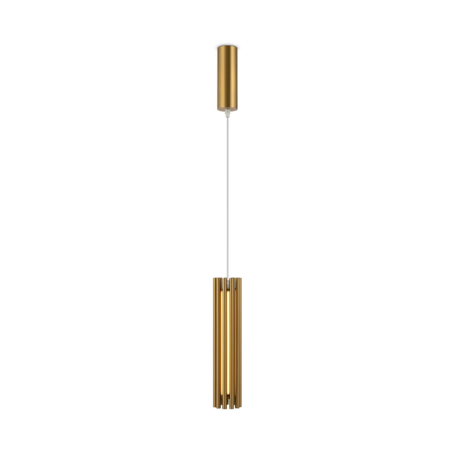 Licht Erlebnisse Pendelleuchte Vicky Led Warmweiß Aluminium Glas Led