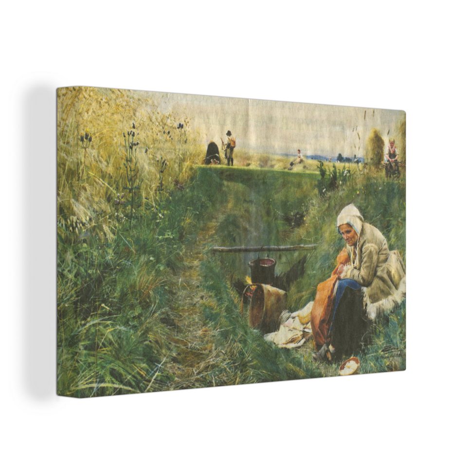 Onemillioncanvasses® Leinwandbild Unser Tägliches Brot Anders Zorn