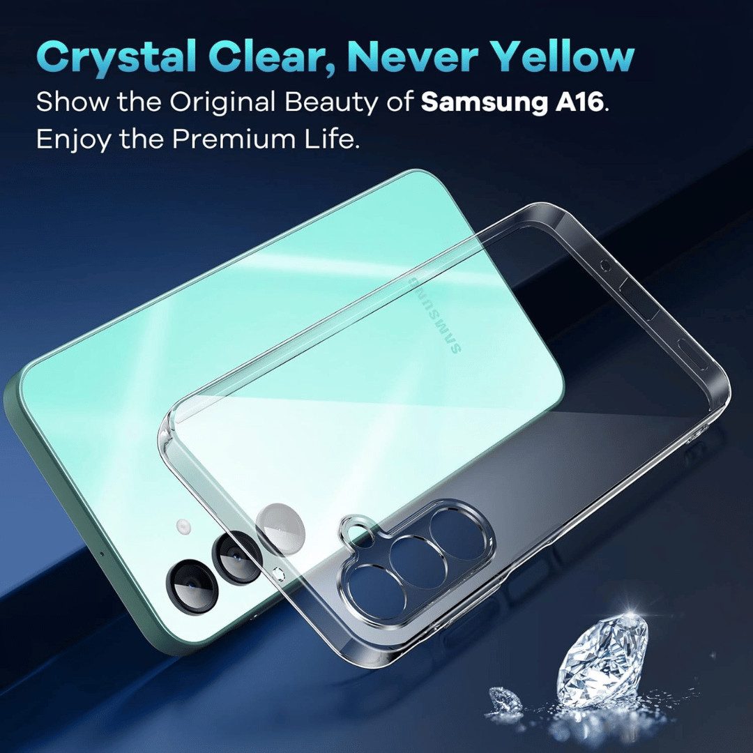 SmartUP Smartphone-Hülle + 2X Schutzglas für Samsung Galaxy A16 4G/5G ...