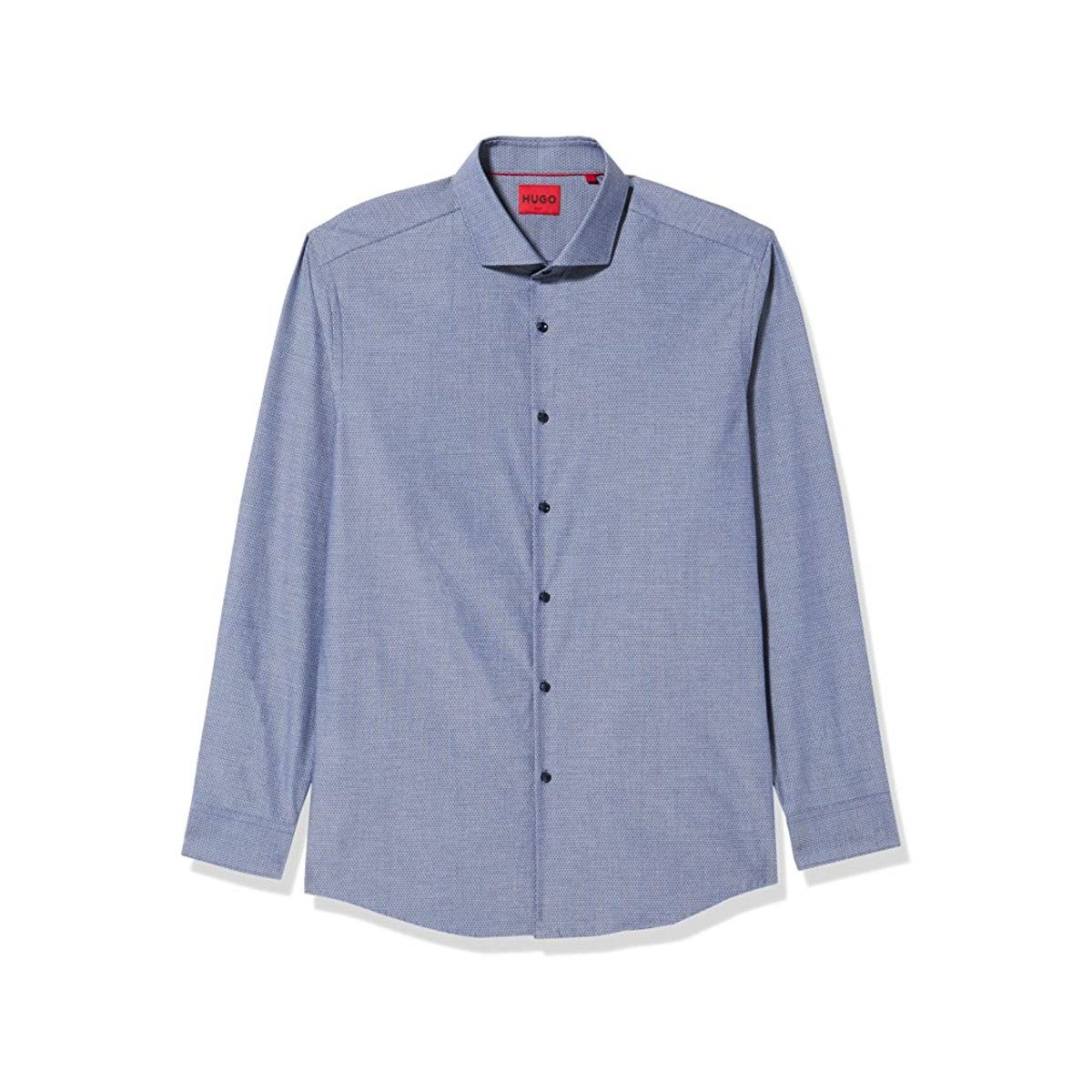 Hugo Langarmhemd Blau 1 Tlg