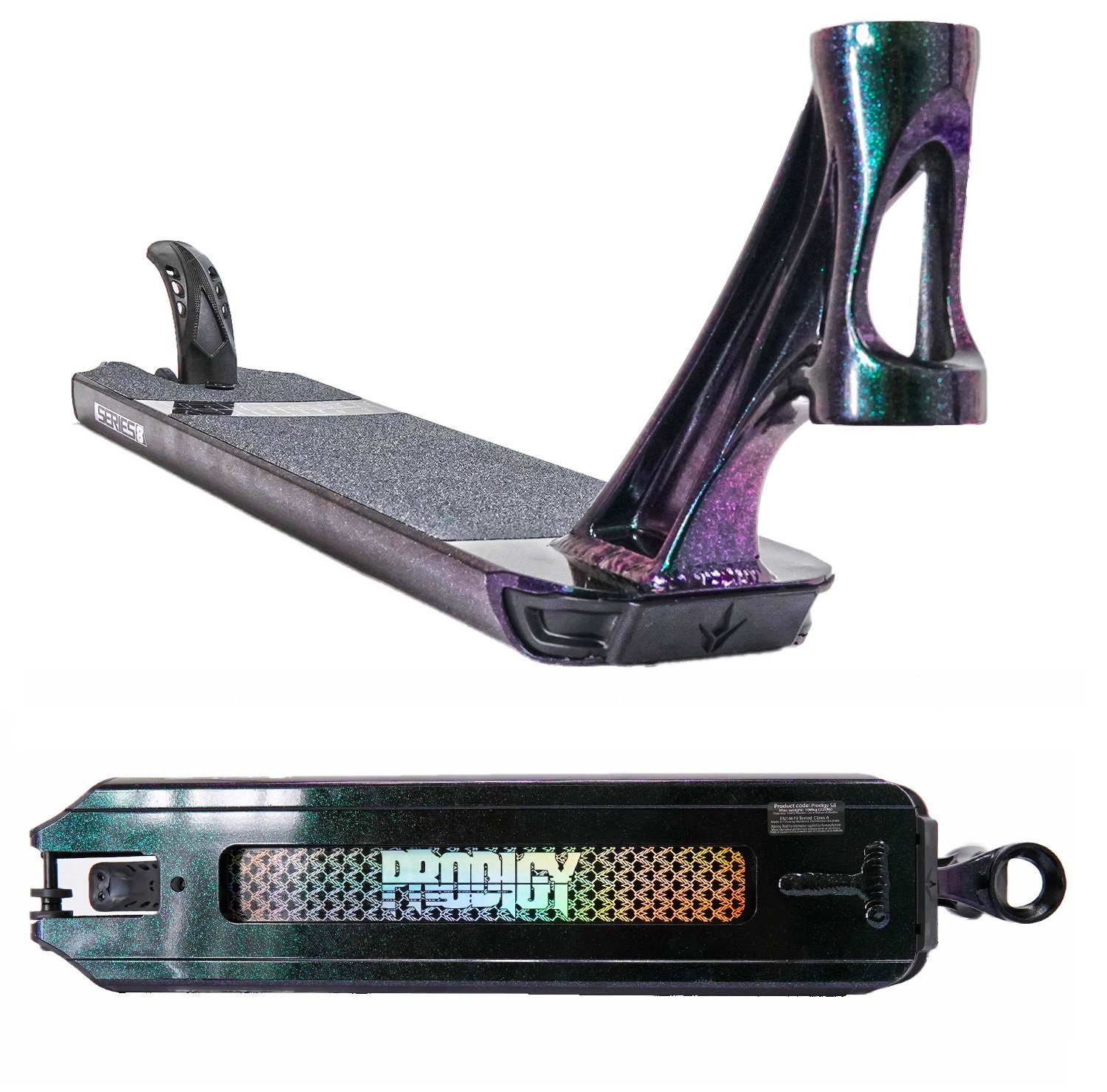 Blunt Stuntscooter Blunt Prodigy S8 Stunt-Scooter Deck mit Griptape Nebula