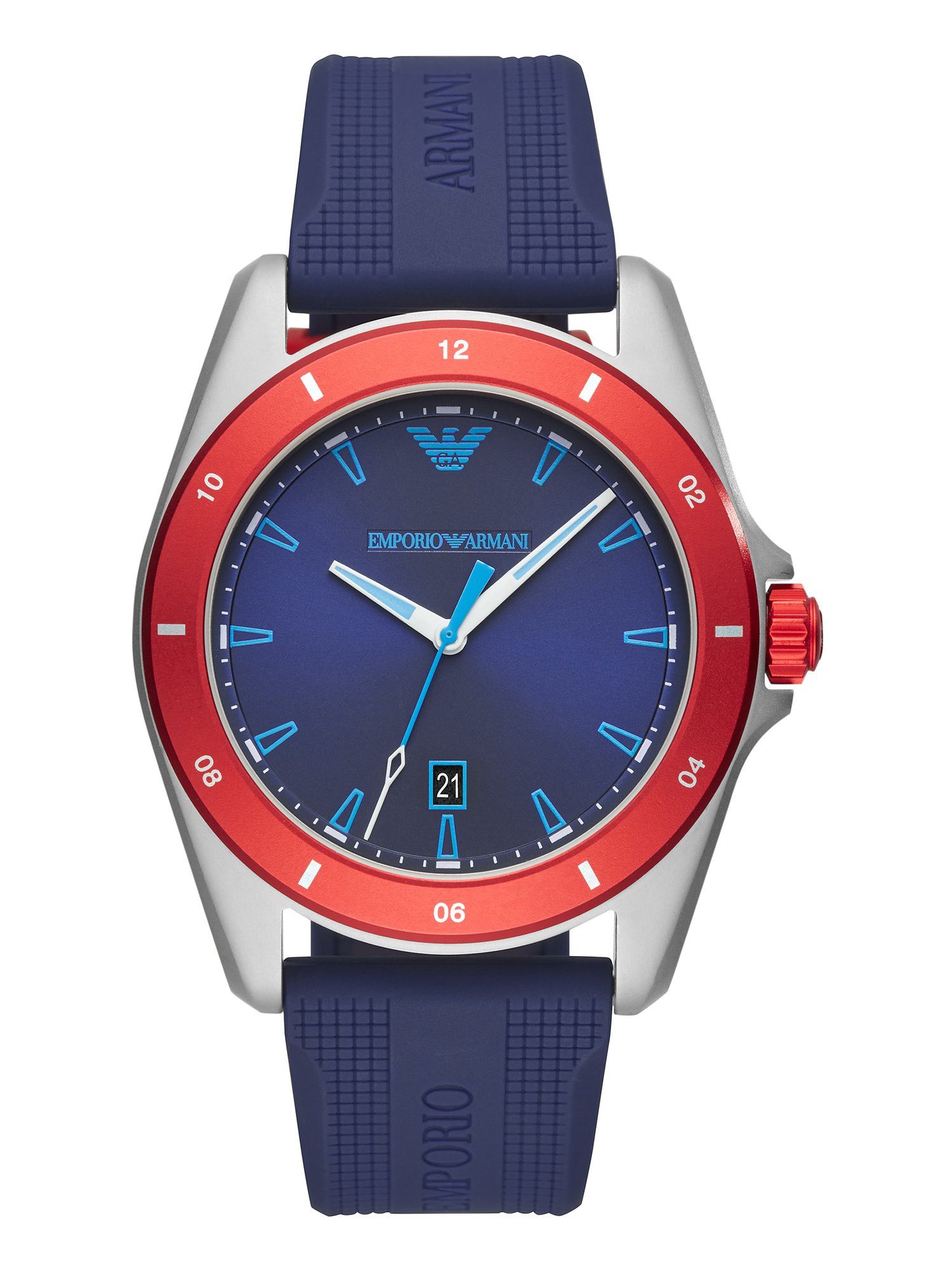 Emporio Armani Quarzuhr Emporio Armani Herren-Uhren Analog Quarz, Emporio