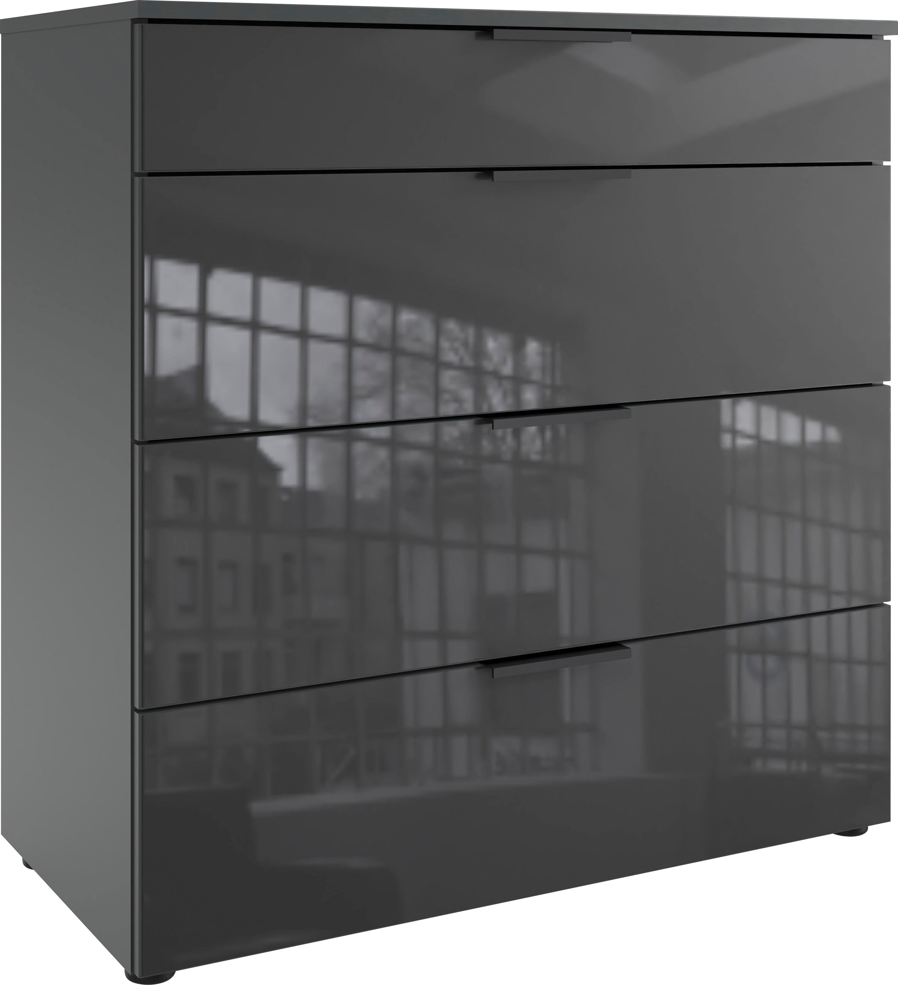 Fresh To Go Schubkastenkommode Level36 Black C Mit Soft Close Funktion