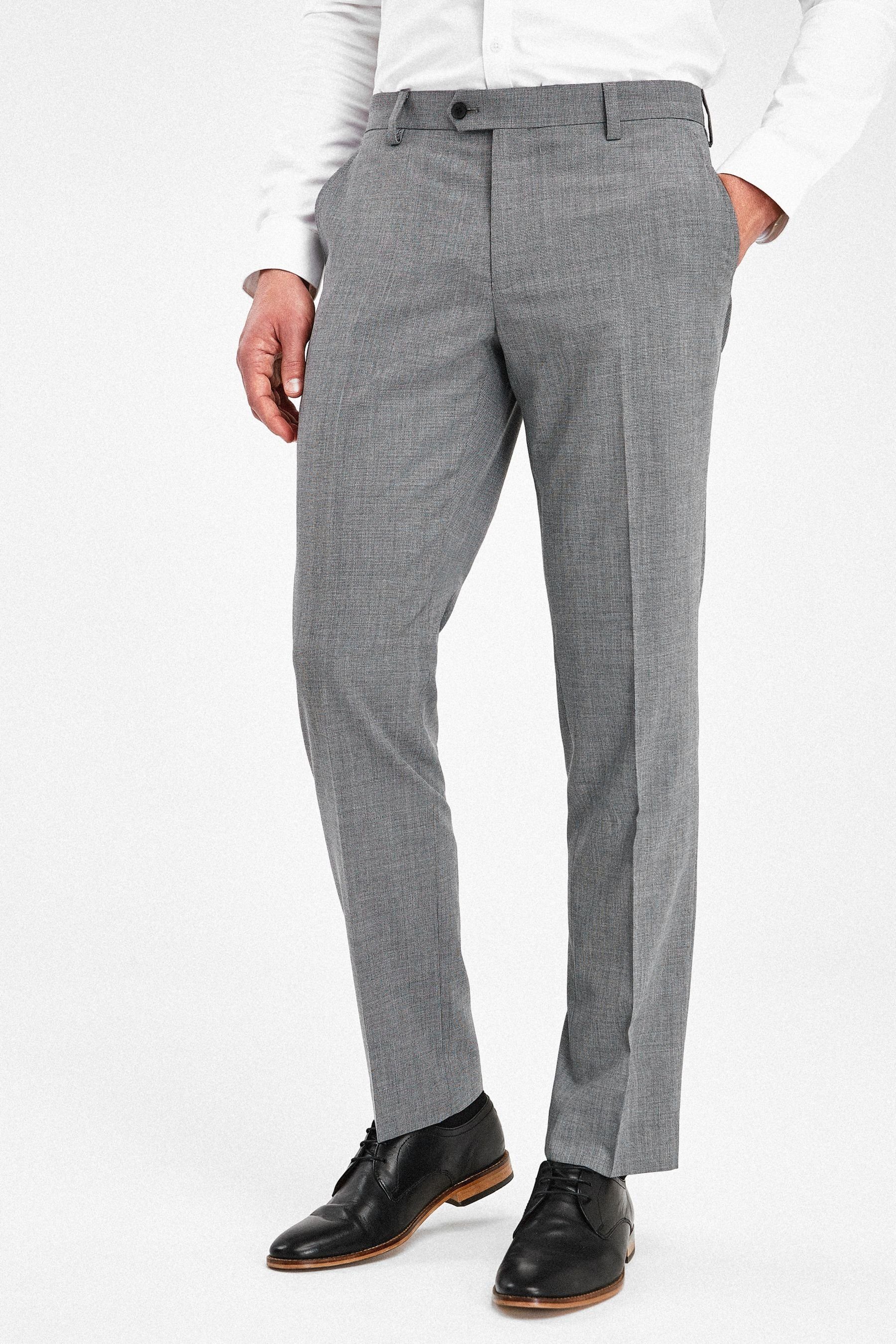 Next Anzughose Anzug Aus Wollmischgewebe Hose Tailored Fit 1 Tlg