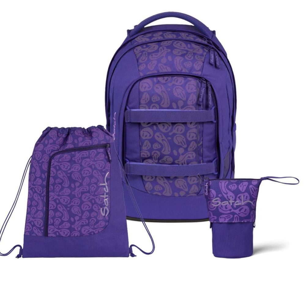 Satch Schulrucksack Pack (3tlg., inkl. Pencil Slider und Sportbeutel ...