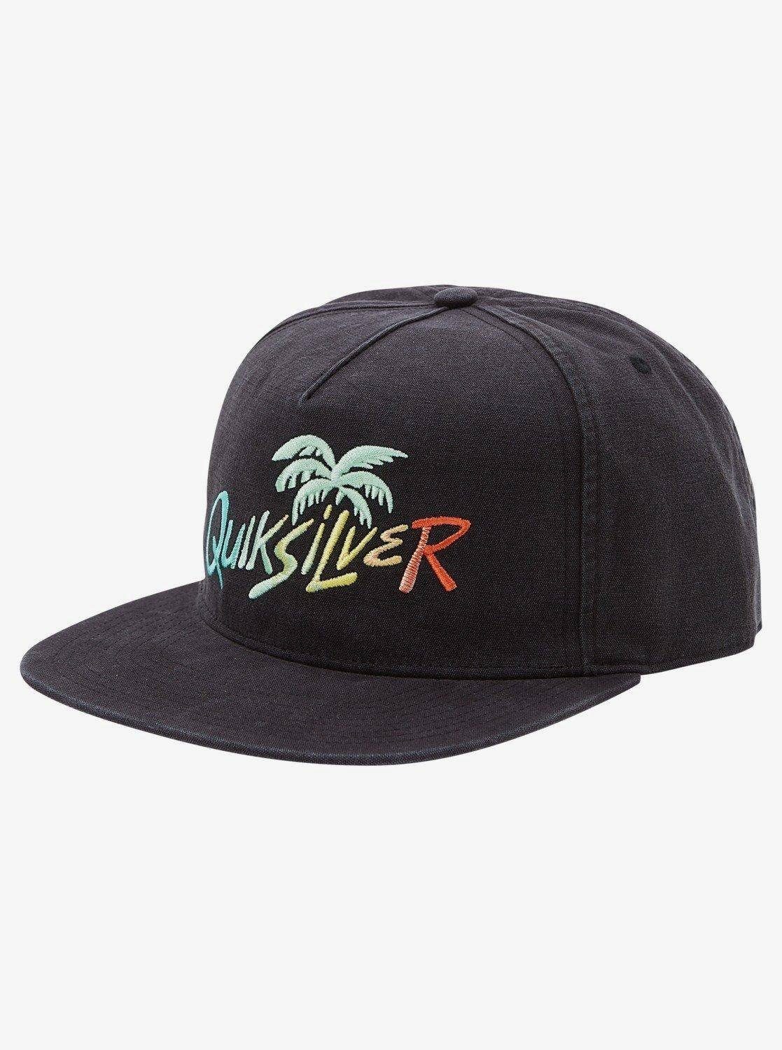 Quiksilver Snapback Cap Tilted Thoughts, 5-Panel Design