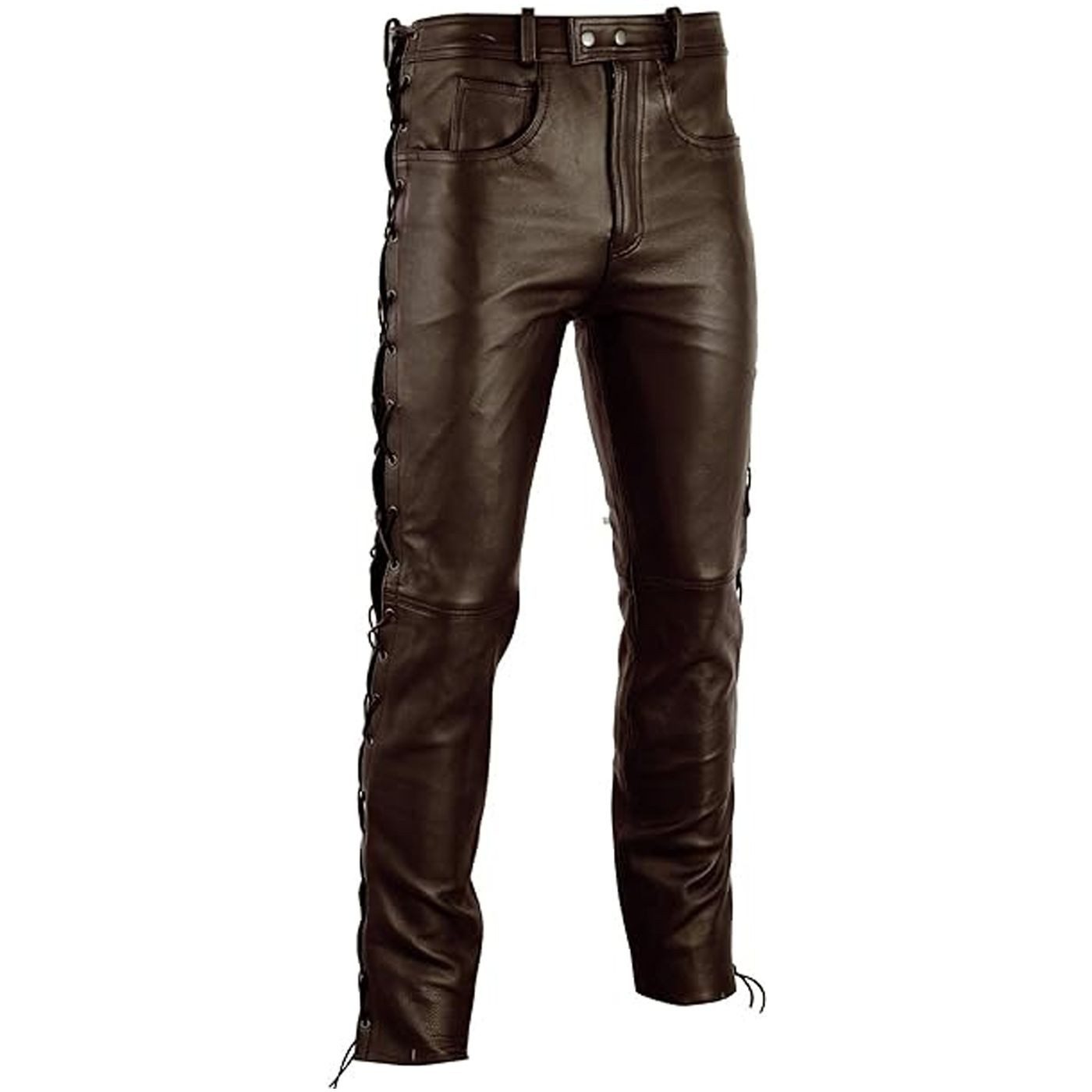 RadMasters Motorradhose GW860 Stylish Biker Lederjeans aus Büffelleder