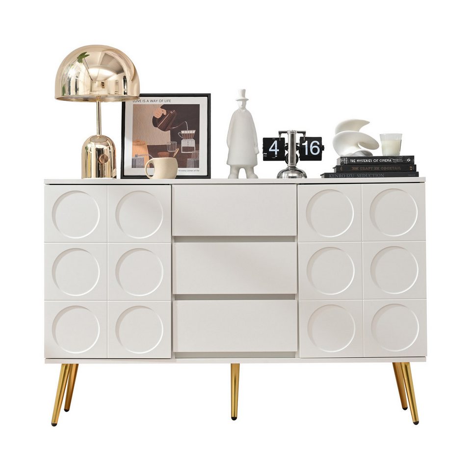 Okwish Sideboard Mehrzweckschrank Für Wohnzimmer Und Schlafzimmer
