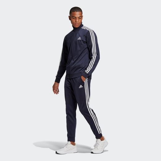 Adidas Performance Trainingsanzug Primegreen Essentials 3 Streifen