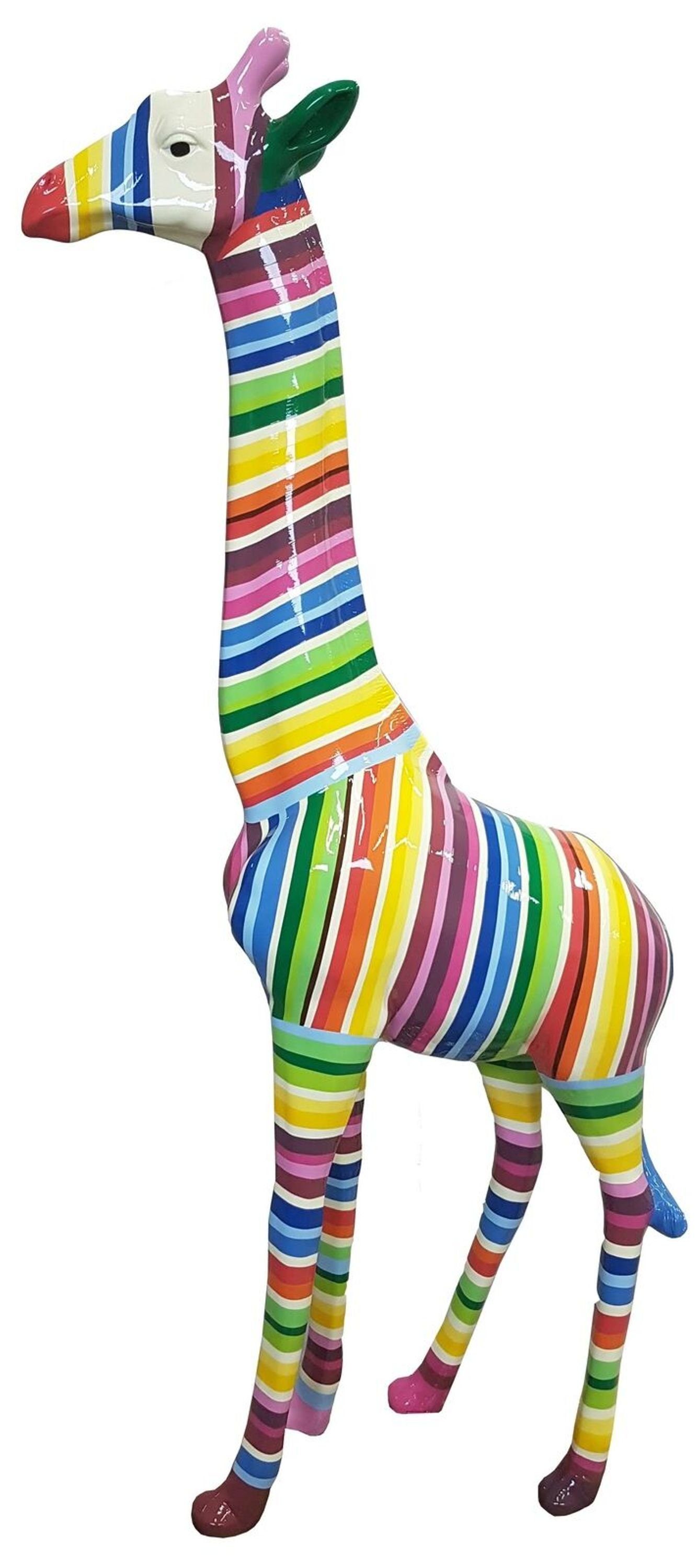 Jvmoebel Gartenfigur Giraffe Design Figur Statue Moderne Figuren