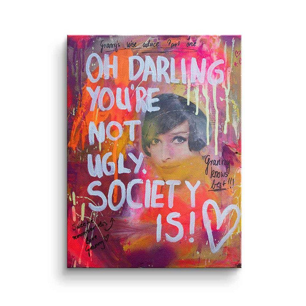 Dotcomcanvas® Leinwandbild Society Leinwandbild Society Motivation