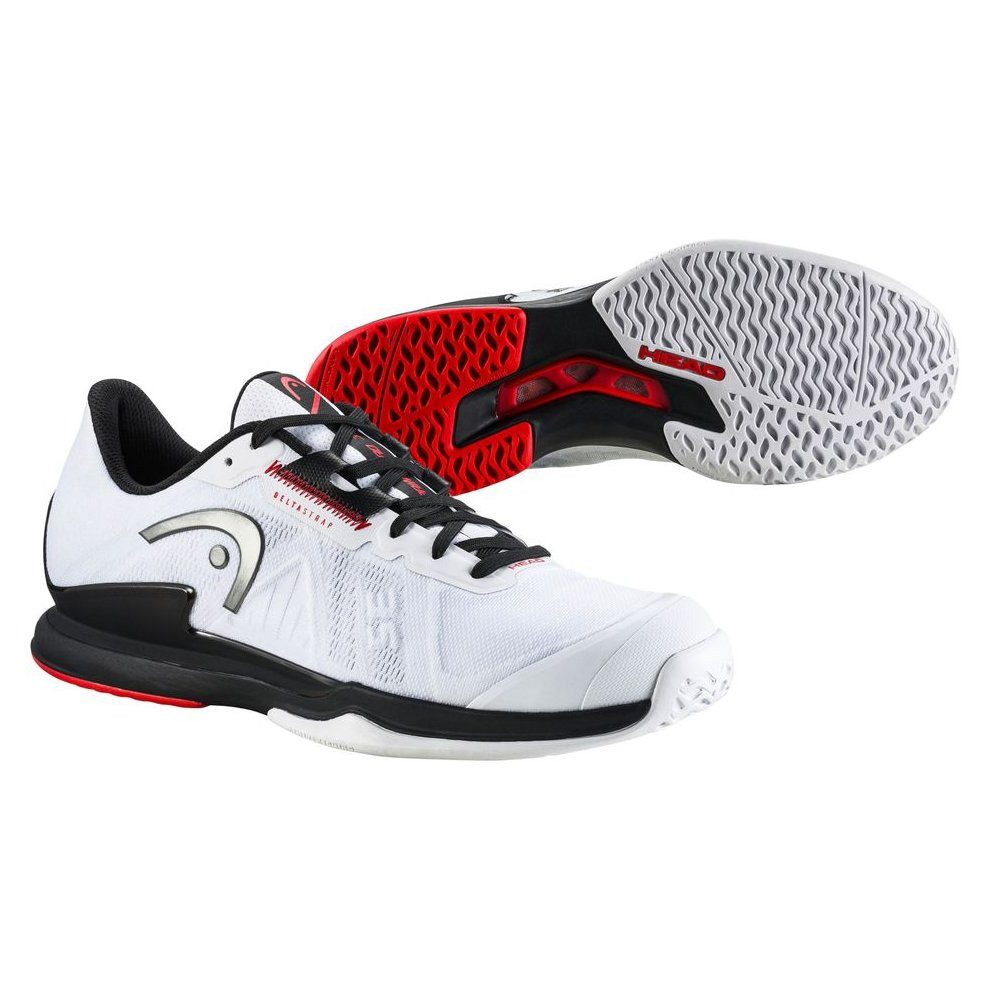 Head Herren Tennisschuhe Head Sprint Pro 3.5 AC White-Black Trainingsschuh