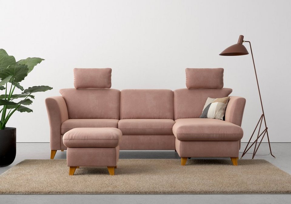 Home Affaire Ecksofa Trelleborg L Form Wahlweise Mit Bettfunktion Und