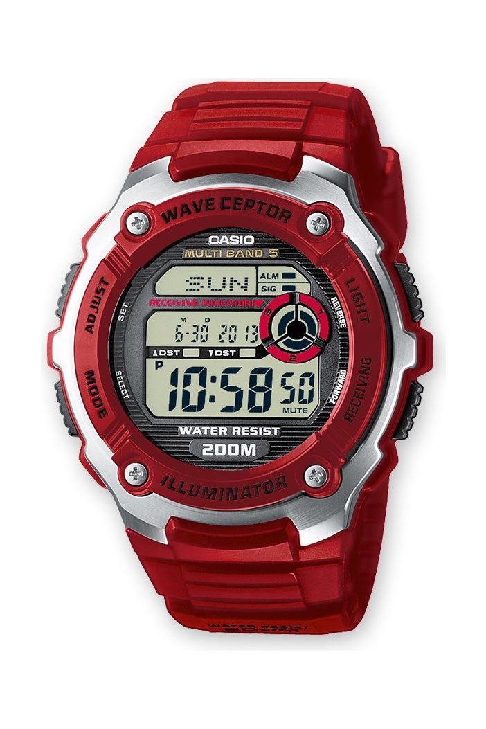 CASIO Funkchronograph Wave Ceptor, mit Datumsanzeige, Chronograph ...