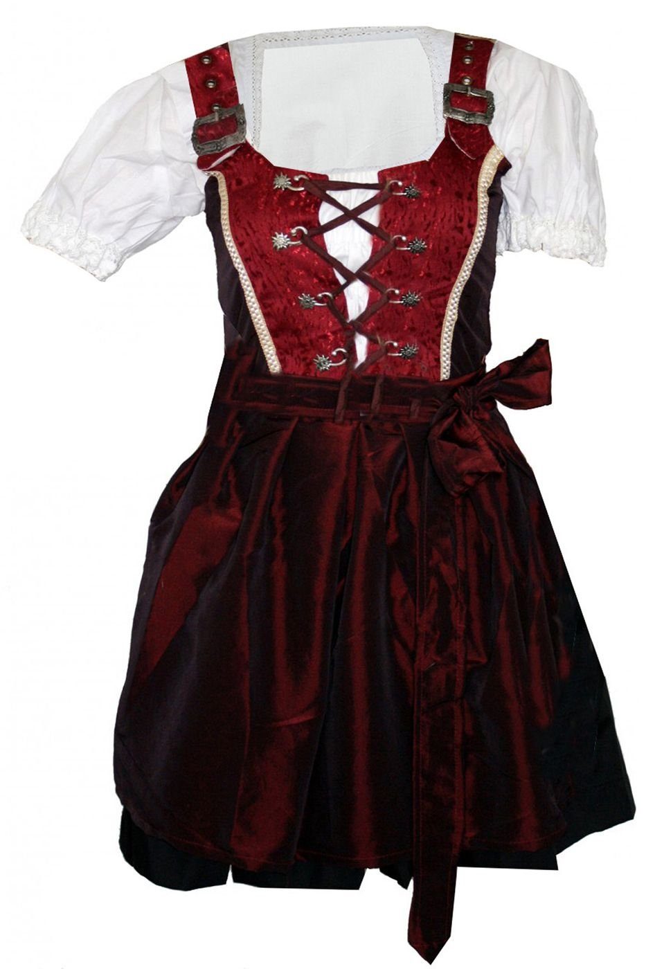 Weinrote Dirndl für Damen online kaufen | OTTO